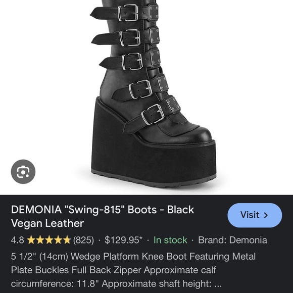 Demonia | Shoes | For Trade Demonia Swing85 Boots Need Bigger Size ...